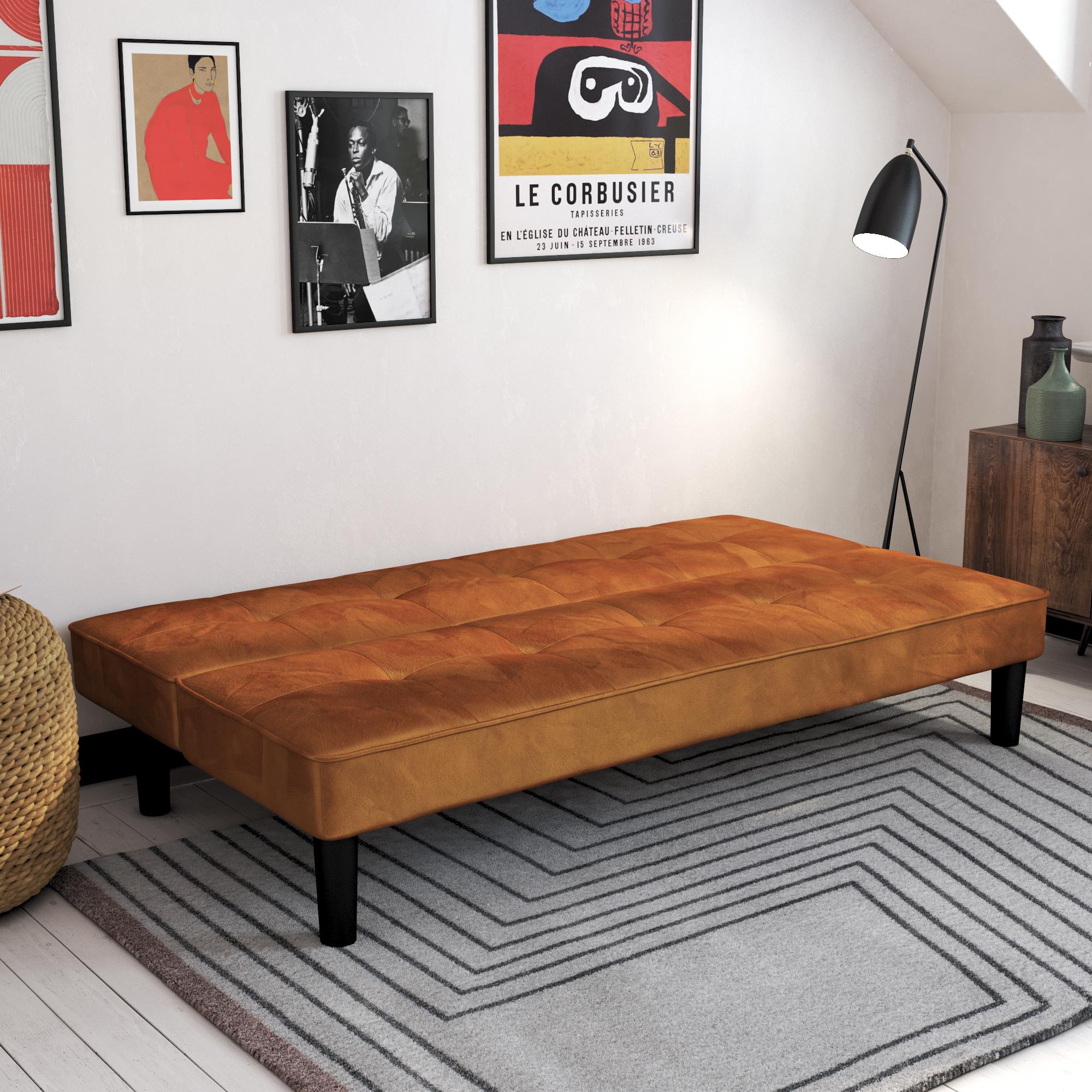 Realrooms tyler velvet futon store