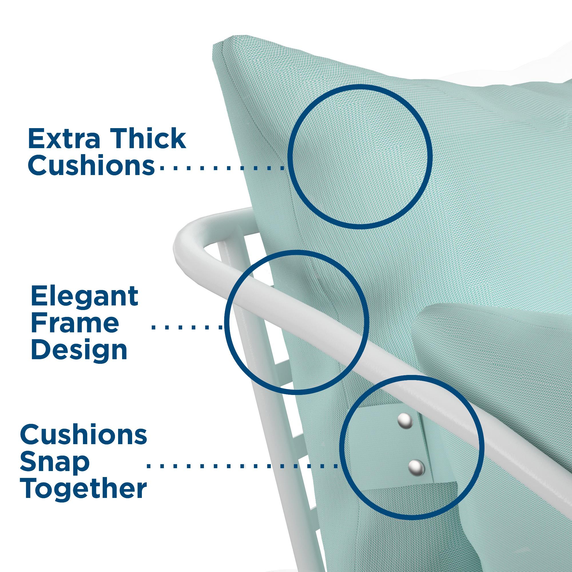 Teddi Outdoor Lounge Chairs Set of 2 RealRooms