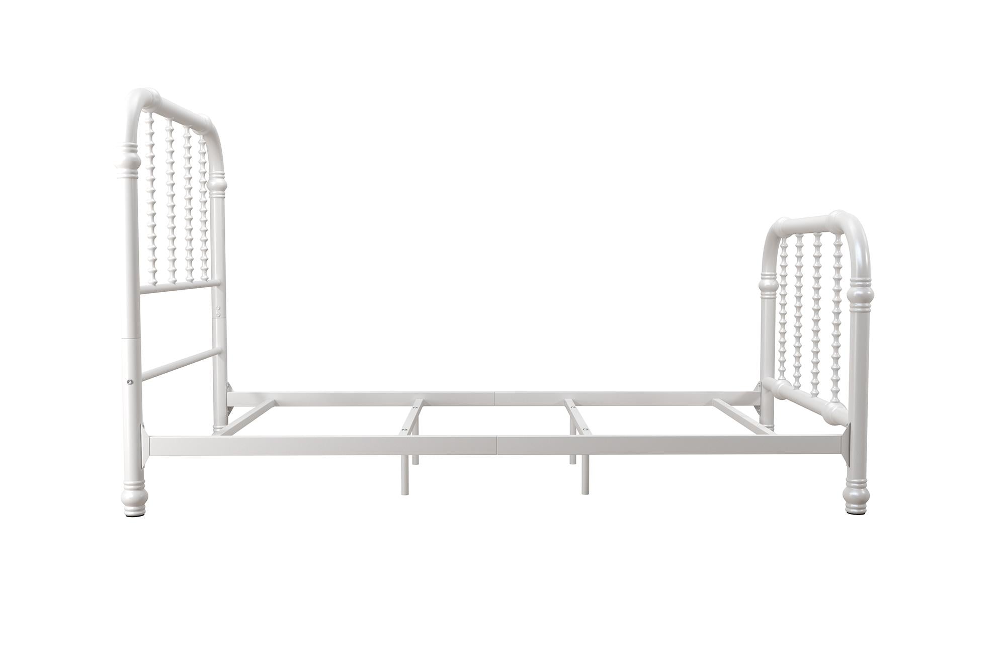 Jenny Lind Metal Bed with Twist Spindles
