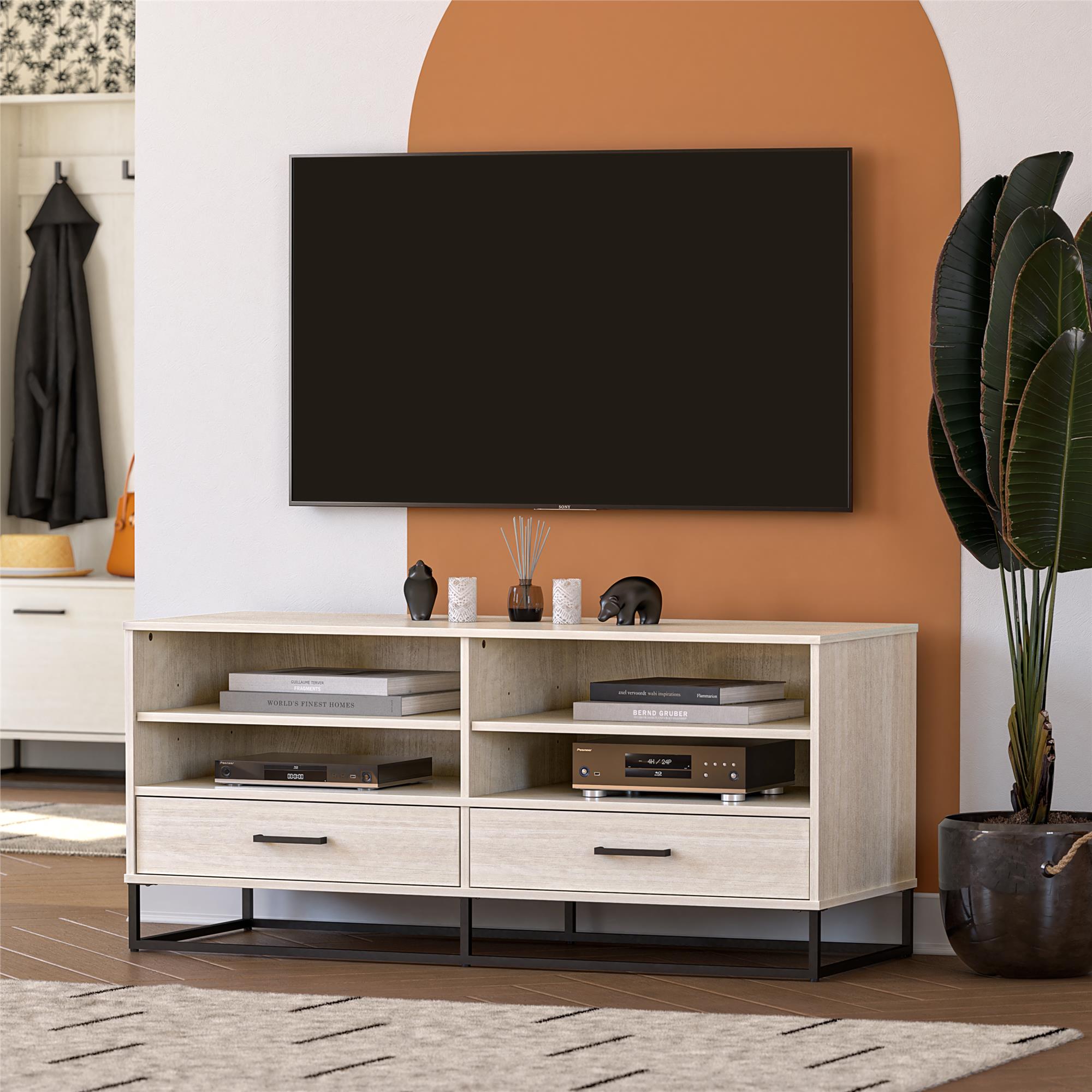 Kelly TV Stand with Drawers for TVs up to 55 in