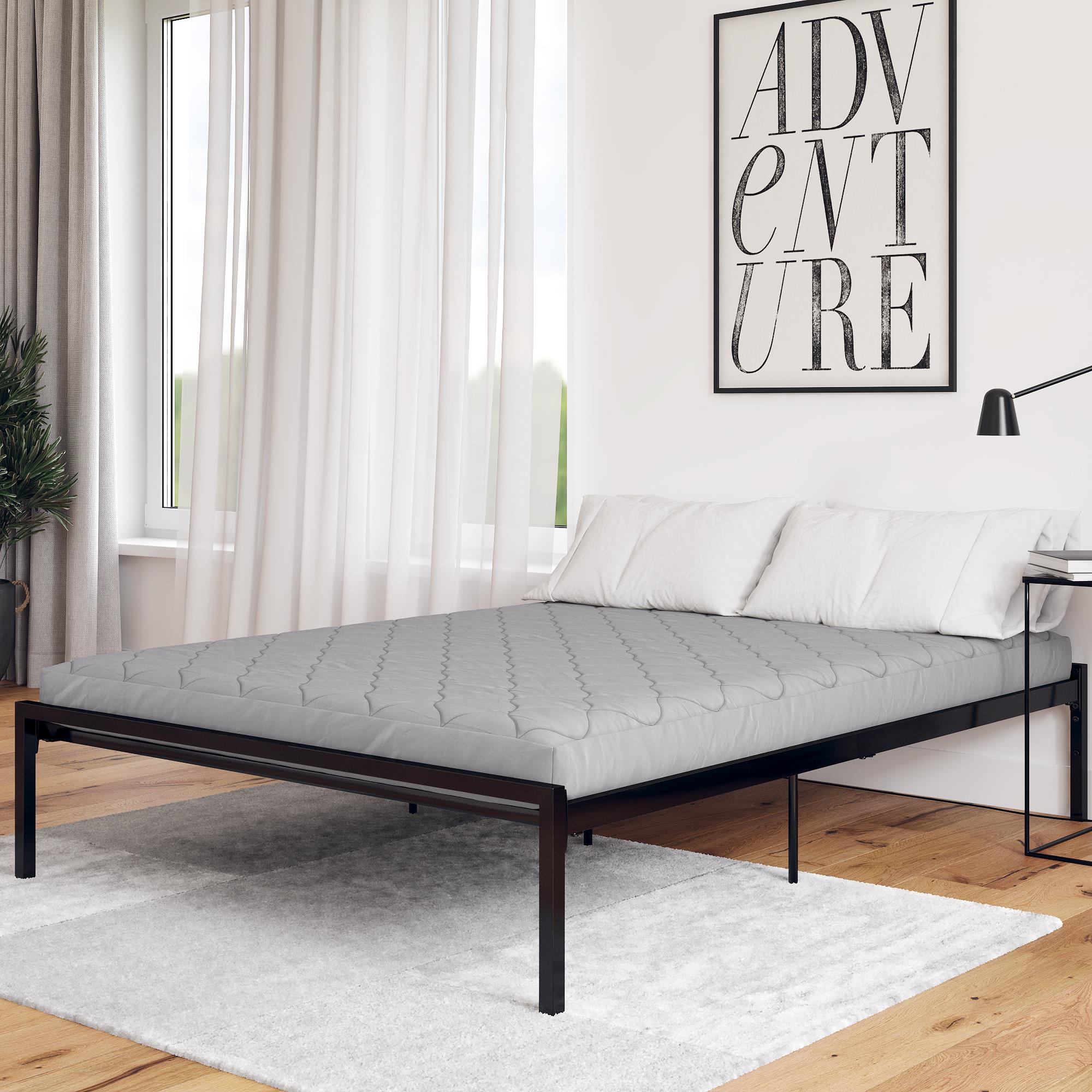 6 Inch Quilted Mattress with Machine Washable Cover RealRooms