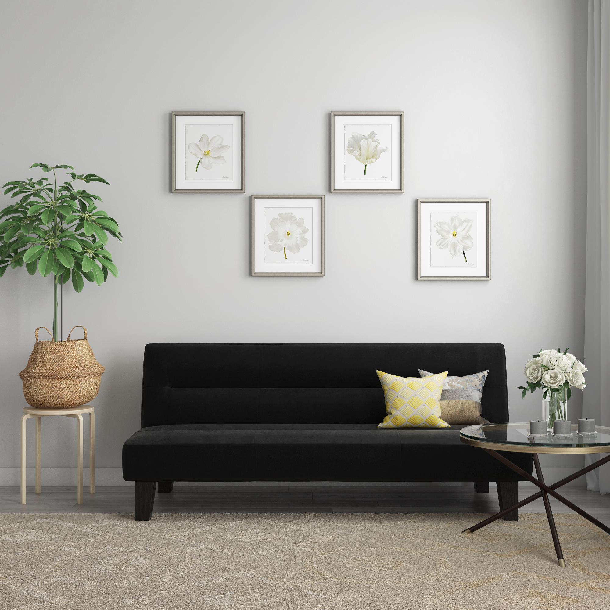 Versatile Modern Convertible Futon Sofa Bed RealRooms